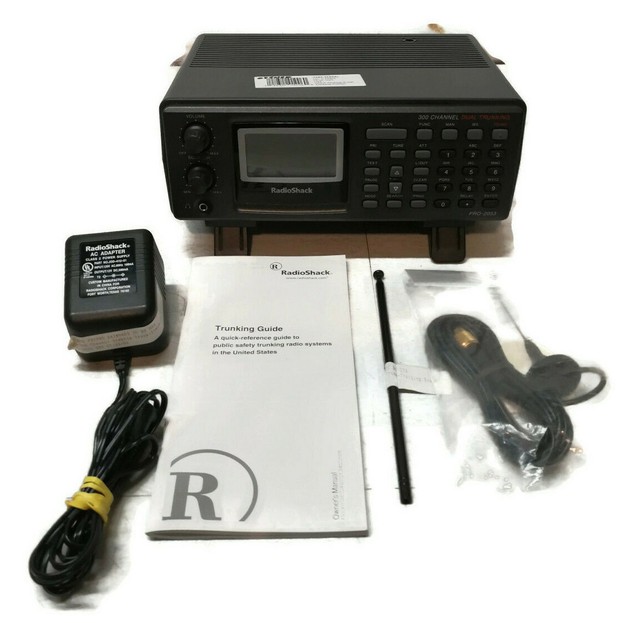 Radio Shack Radioshack Pro-2053 Radio Scanner Home Adapter for sale ...