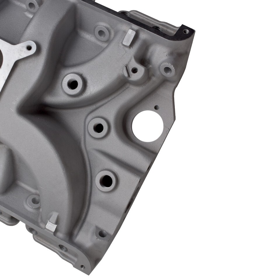 Satin Aluminum Dual Plane Intake Manifold For Ford FE 360 390 406 410 ...