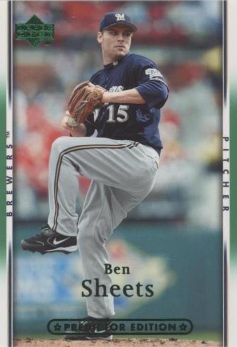 2007 Upper Deck - Ben Sheets #368 Predictor Edition Green for sale ...