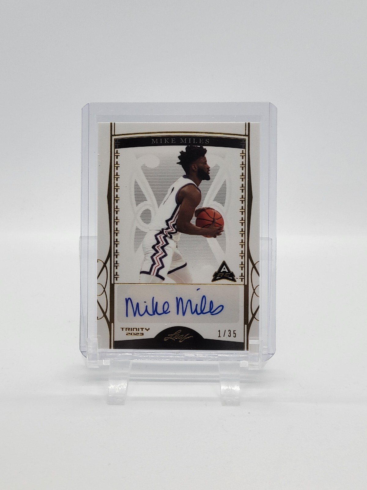 2022-23 Leaf Trinity MIKE MILES RC Rookie Auto Autograph 1/35 | eBay