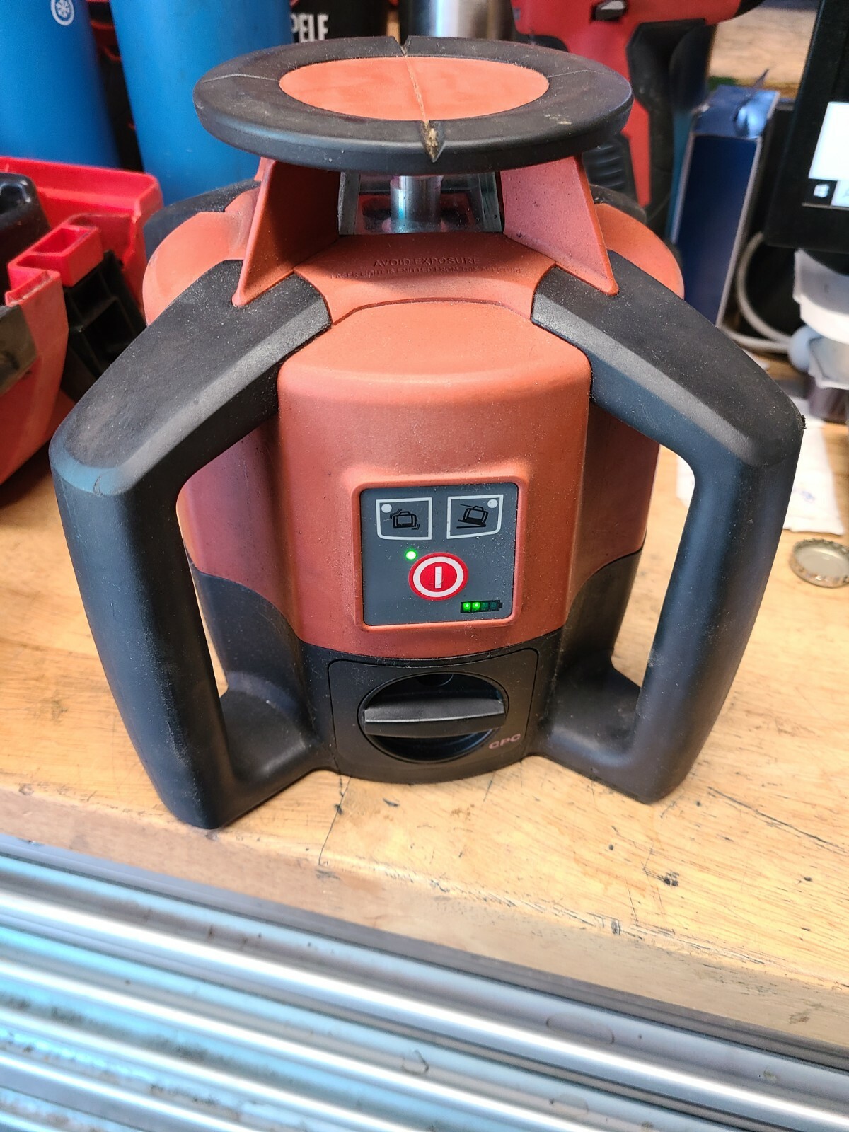 HILTI PR3 ROTATING LASER LEVEL & POWER ADAPTOR no receiver | eBay