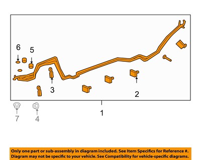GM OEM Rear A/C Lines-Rear AC Tube 23199274 | eBay