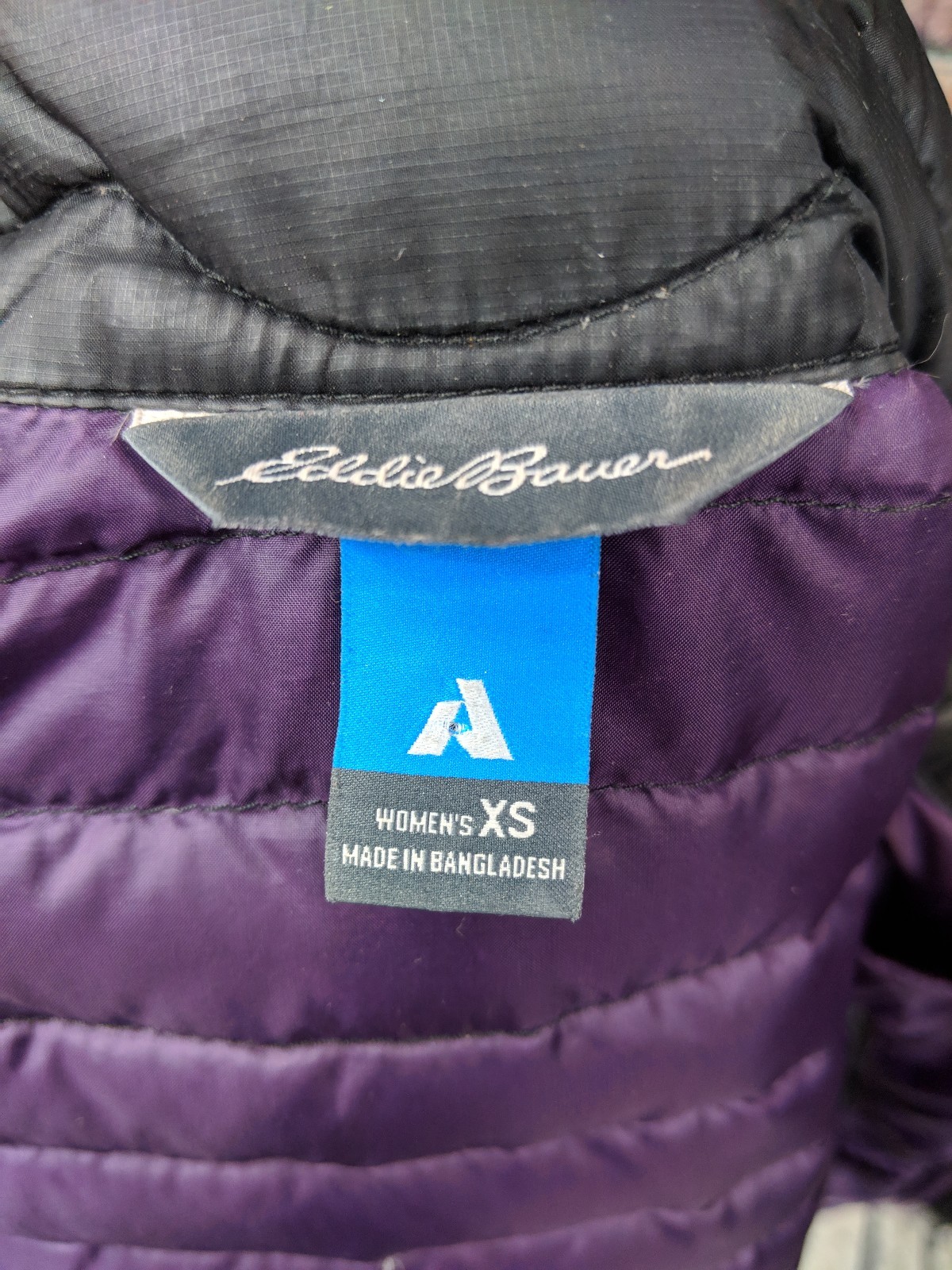 Eddie Bauer First Ascent Microtherm Down Stormdown Womens XS Puffer ...