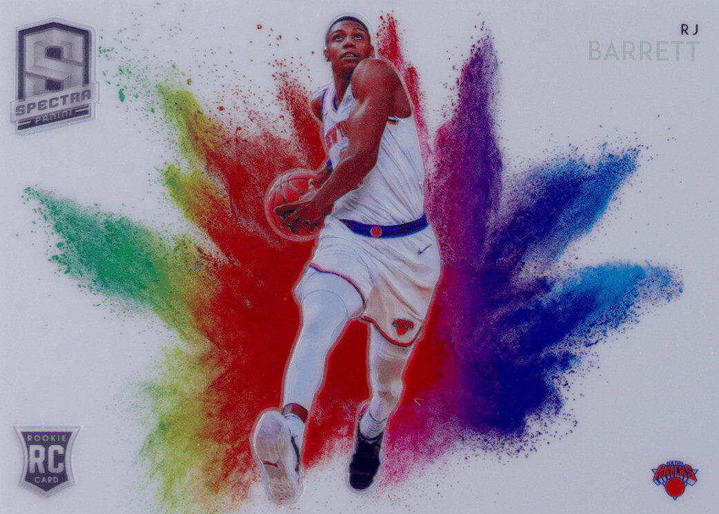 2019-20 Panini Spectra - Color Blast #23 RJ Barrett (RC) for sale ...