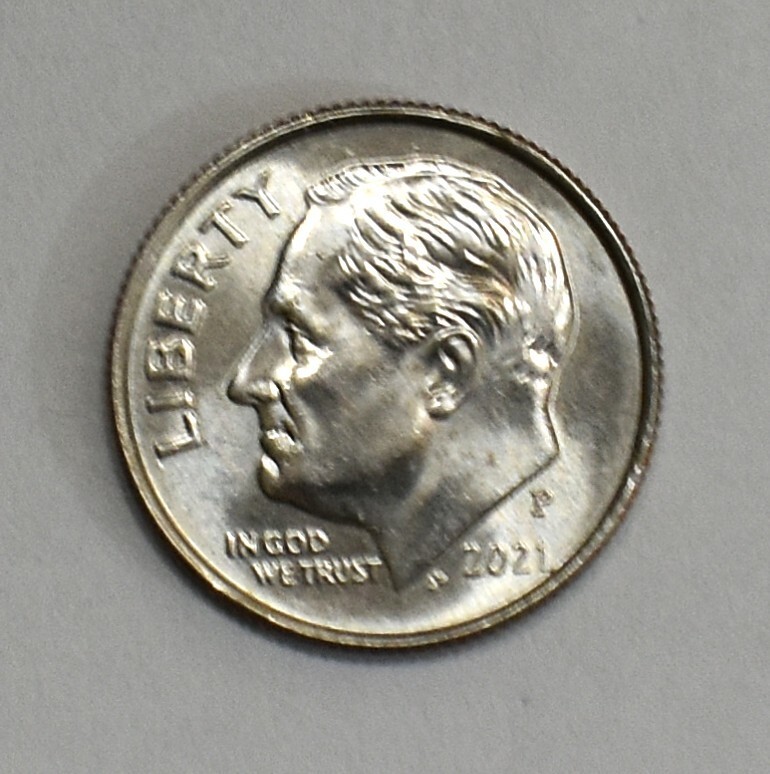 2021-P Roosevelt Dime, Error Coin, Die Chip, + Rare Find | eBay