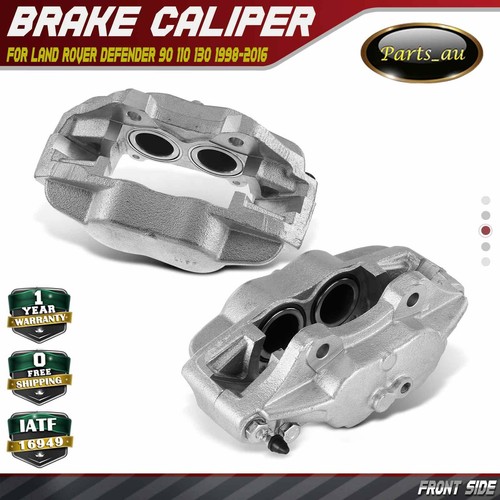 2x Brake Caliper Front Left & Right for Land Rover Defender 90 110 130 ...