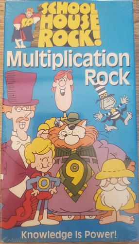 Schoolhouse Rock - Multiplication Rock (VHS, 1995) for sale online | eBay