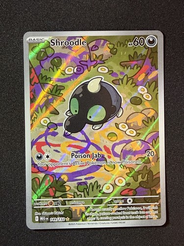 shroodle 149/132 Mega Evolutions Illustration Rare Near Mint | eBay