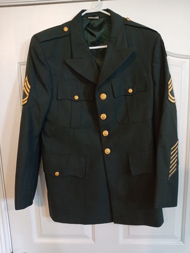 DSCP Class A Jacket Army Dress Green Uniform 41 R Maryland Clothing ...