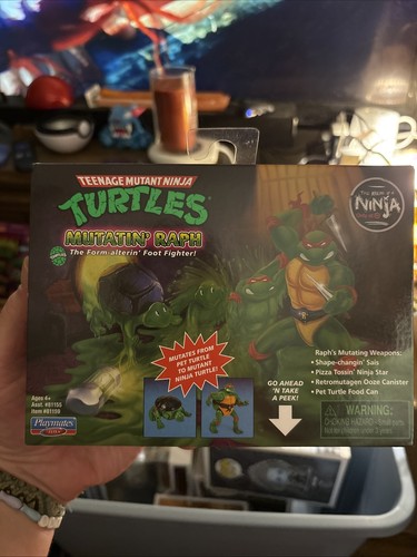 Teenage Mutant Ninja Turtles Mutatin' Raph Raphael TMNT Classic Figure ...