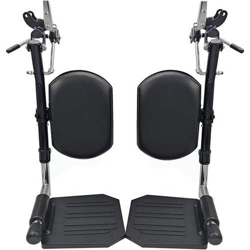 Wheelchair Elevating Assembly Padded Calf Pads Universal Leg rests ...