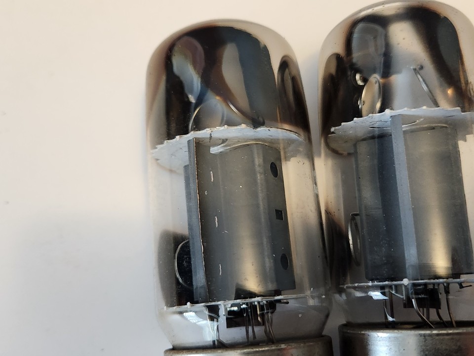 Vintage GE General Electric USA 6550A 6550 Tubes Pair X2 Maxi Tested | eBay