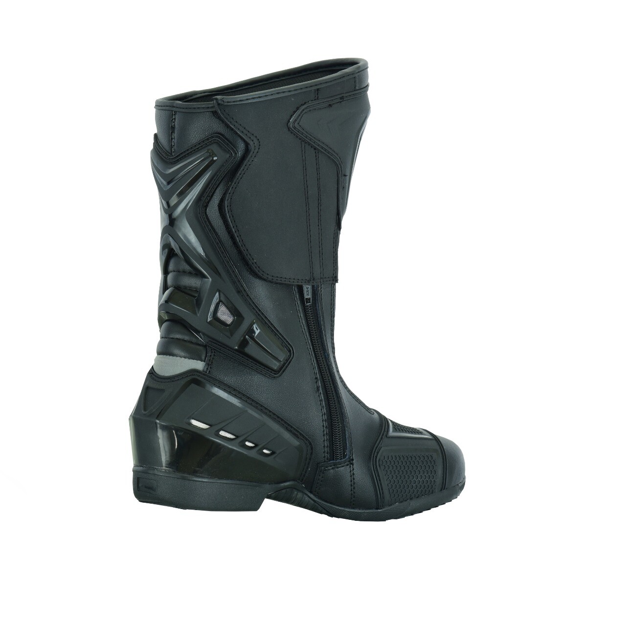 REAL LEATHER HIGH TECH MENS LONG MOTORBIKE MOTORCYCLE RACING SPORTS ...