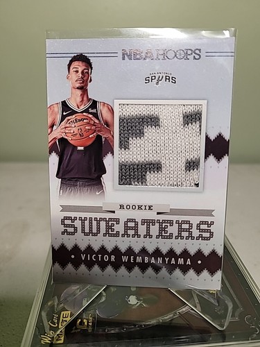 2023-24 Panini NBA Hoops - Rookie Sweaters #RSW-VWE Victor Wembanyama ...