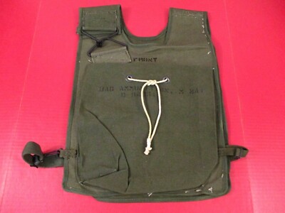 Vietnam Era US Army M2A1 Ammunition Carrying Bag or Vest - OD Color ...