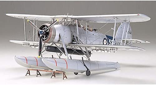 TAMIYA 1/48 Fairey Swordfish Mk.I Float Plane Aircraft Plastic Model ...