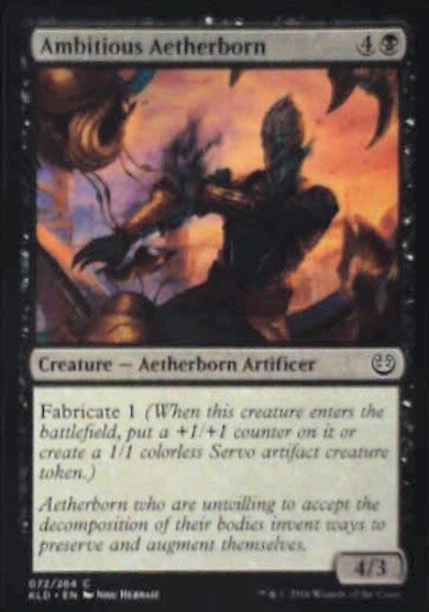 Ambitious Aetherborn - Kaladesh: #72, Magic: The Gathering Nm R136 | eBay