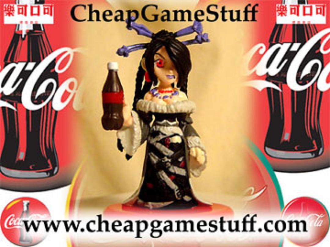 Final Fantasy X Coca Cola Figure ~ LULU 12 Painted New! Chibi | eBay