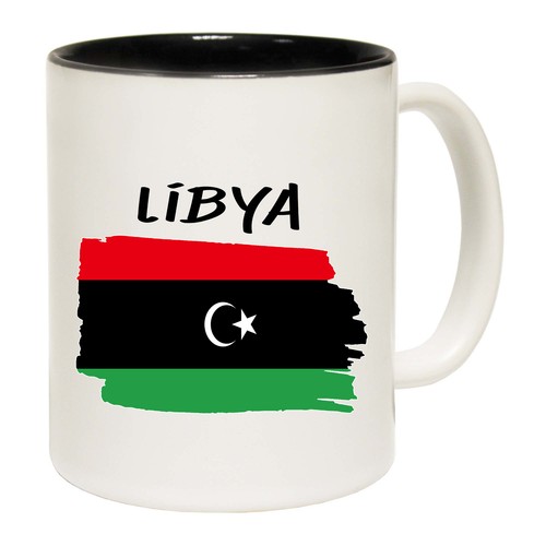 Libya Country Flag Nationality Coffee Mug Drinking Mugs GIFT BOXED ...