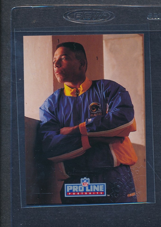 1992 Pro Line Portraits Certified Auto #27 Aaron Cox Rams *F8417 | eBay