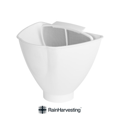 Rain Harvesting leaf catcha 90mm and 100mm round downpipe Leaf Catcher ...