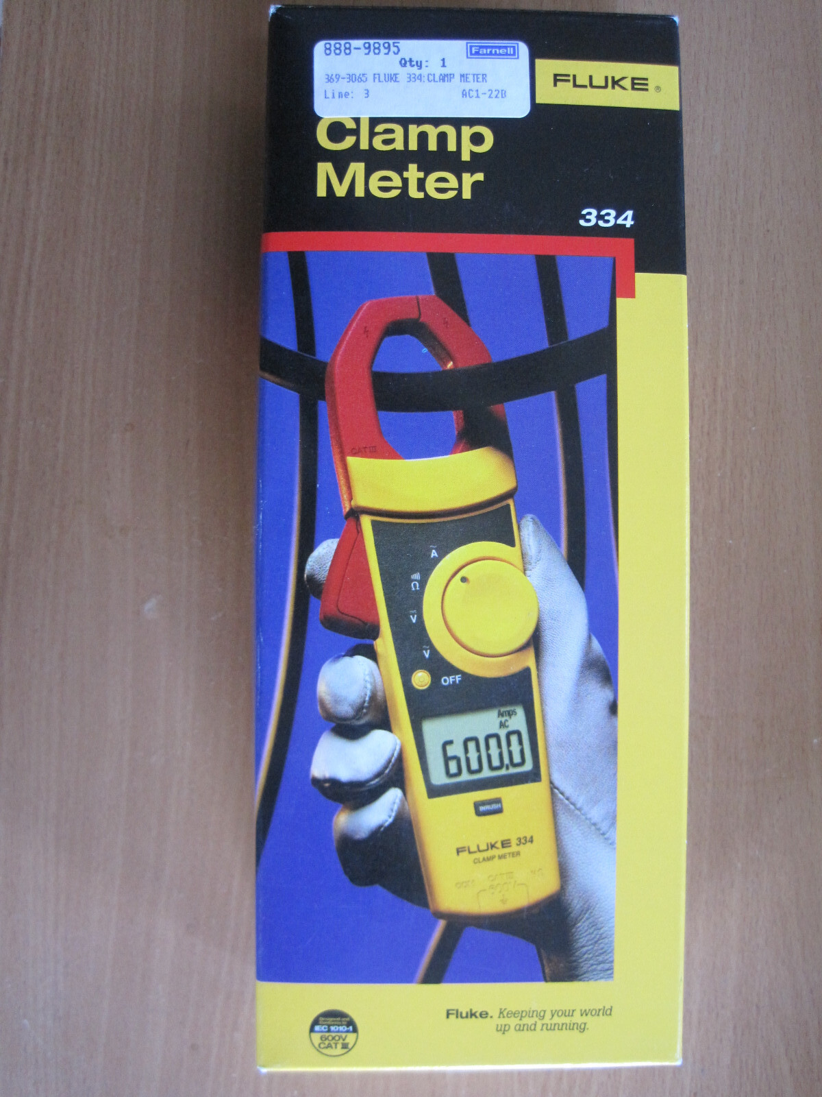 FLUKE 334 CLAMP METER 600A | eBay