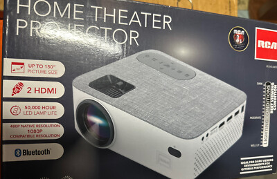 RCA RPJ143 480p LCD Projector - White | eBay