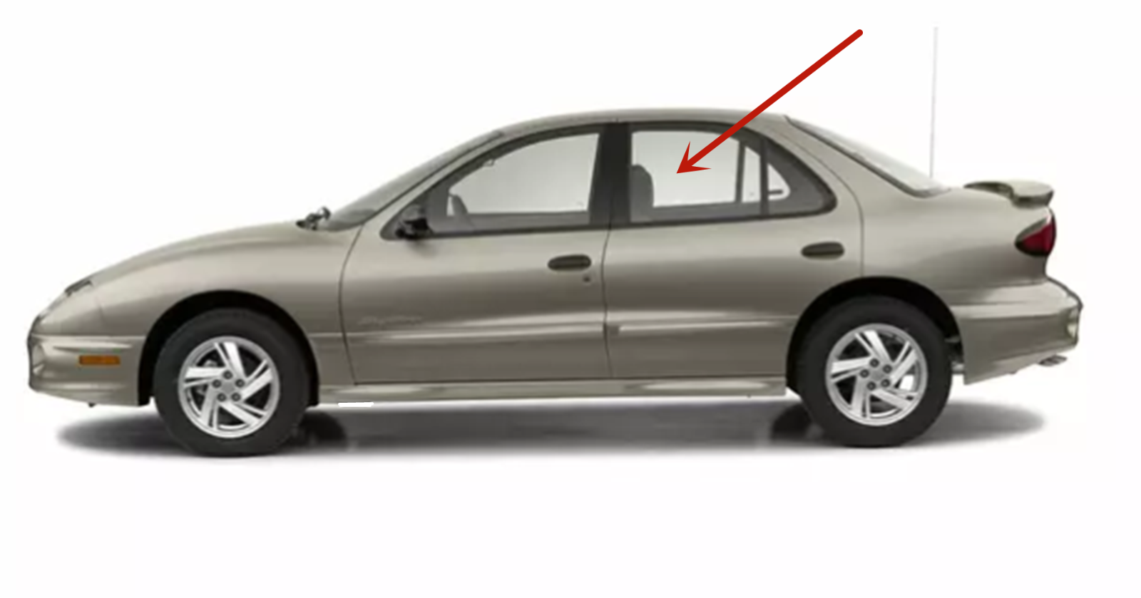 Fits 95-02 Sunfire 95-05 Cavalier 4Dr Sedan Driver Left Rear Door ...