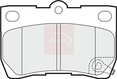 Apec PAD1482 Brake Pad Set for sale online | eBay UK