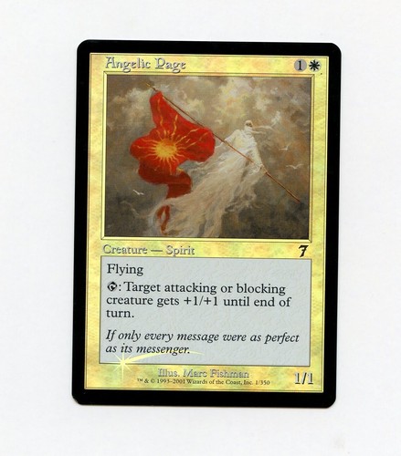 Angelic Page 7th Edition FOIL LP Magic the Gathering | eBay