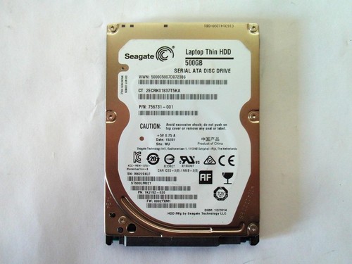 Seagate Laptop Thin HDD ST500LM021 P/N 1KJ152-020 500GB 2.5'' HDD | eBay