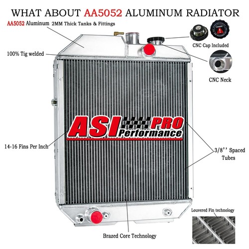 82015103 Tractor Radiator For Ford & New Holland 5640,6640 7740 TS90 ...