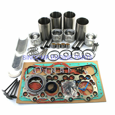 4D32(T) 4D34(T) w/ Valves Engine Rebuild Kit For Mitsubishi Fuso Canter ...