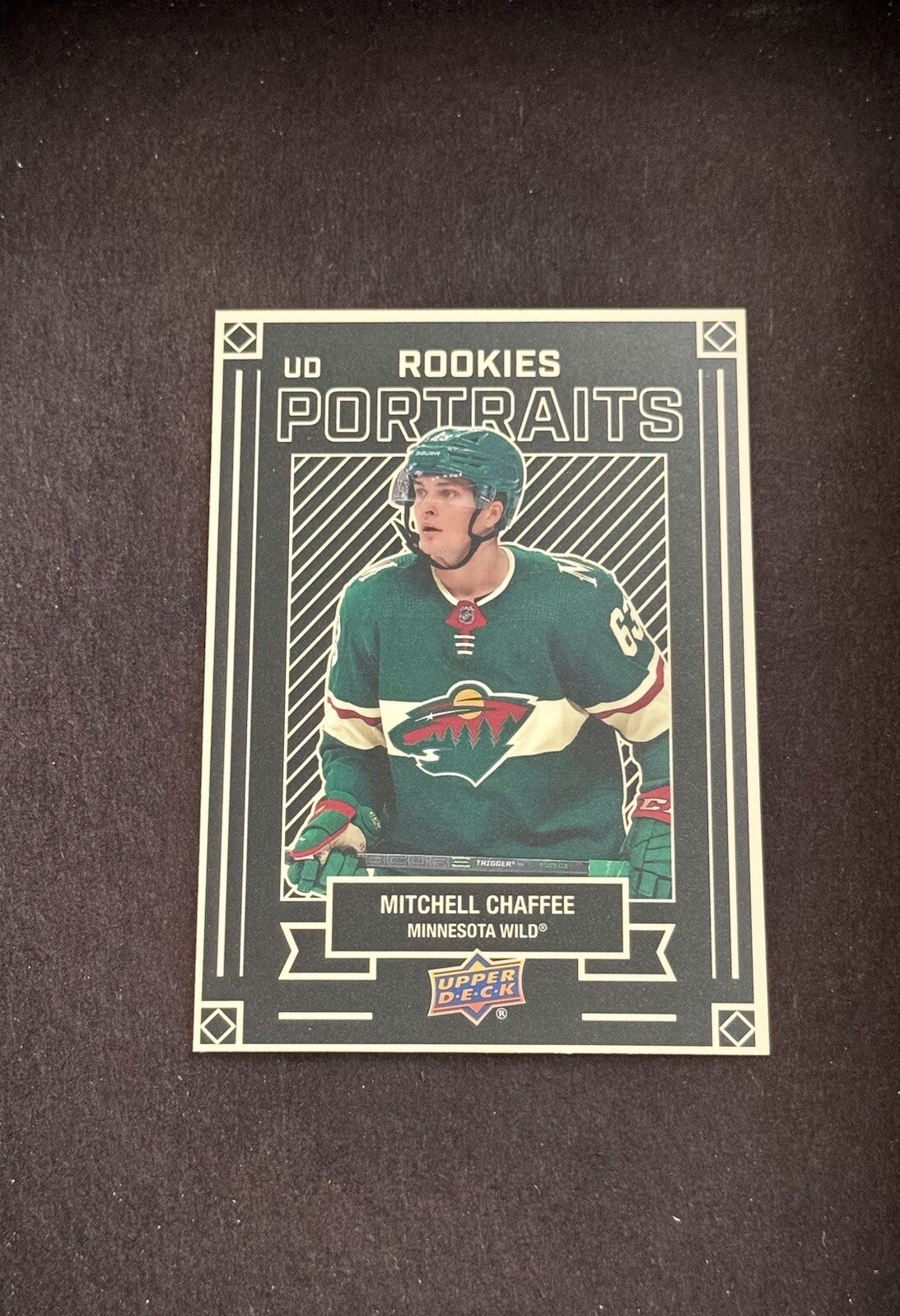 Mitchell Chaffee 2022-23 Upper Deck Series 2 (#P-50) UD Portraits ...