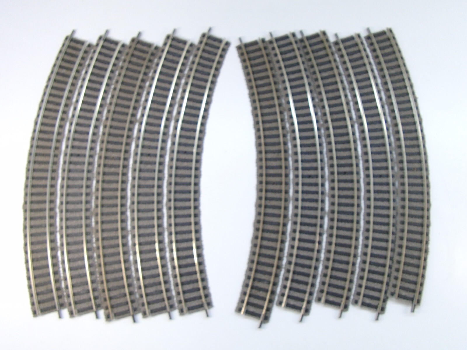 Fleischmann H0 6125 Profi Gleis, 10 Stk gebogenes Gleis, R420, TOP o ...