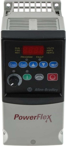 Allen-Bradley PowerFlex 4 Inverter Drive 1-Phase In 230VAC 22A-A2P3N114 ...