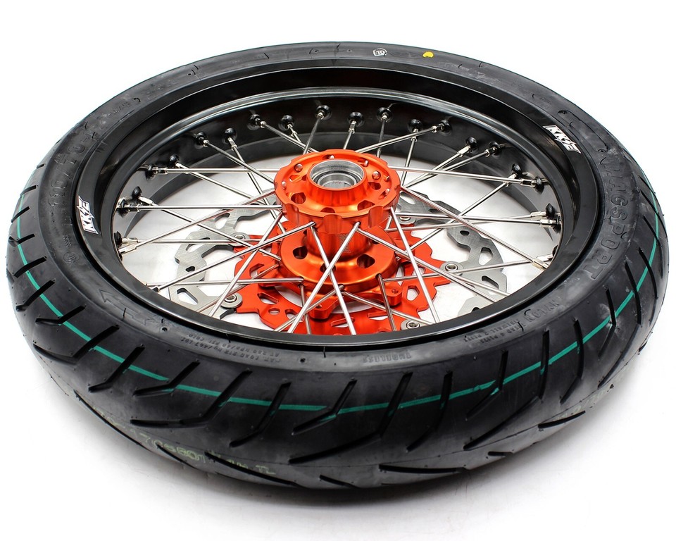 KKE 17" Supermoto Wheels Tires Rims for KTM 2023-2024 SX XC EXC SXF ...