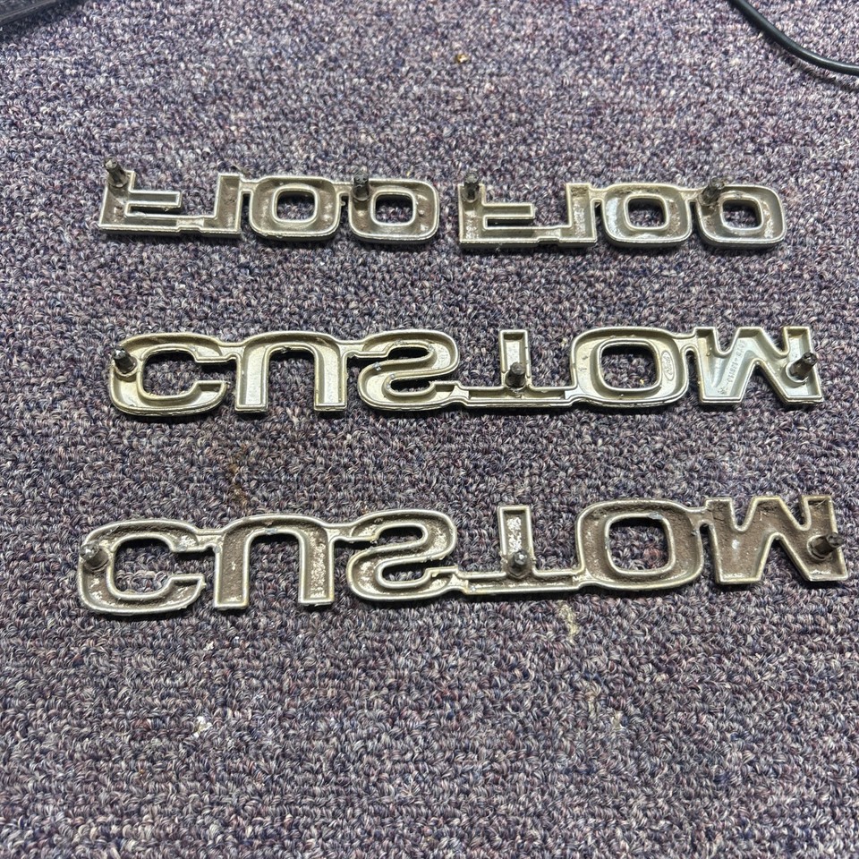 1970s Ford F100 Truck Emblems OEM Chrome Custom F150 Emblem | eBay