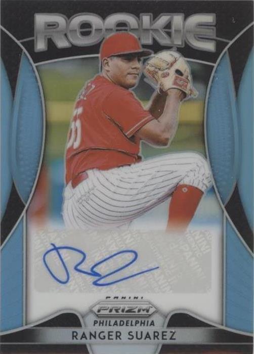 2019 Panini Prizm - Rookie Autographs Ranger Suarez #RA-RS Carolina ...
