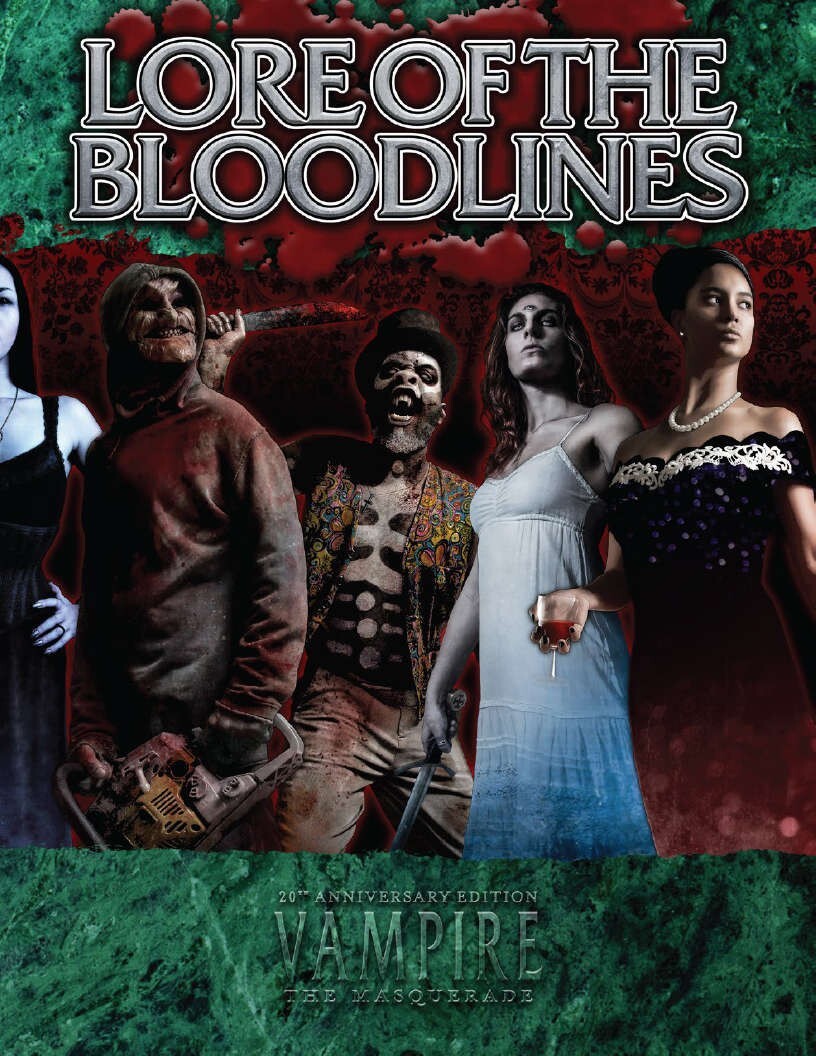 HARDCOVER COLOR V20 Lore of the Bloodlines Vampire 20th Anniversary | eBay