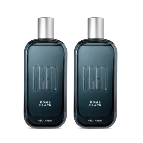 Kit Egeo Bomb Black - Deodorant Cologne for Men - O Boticario - 2x90ml ...