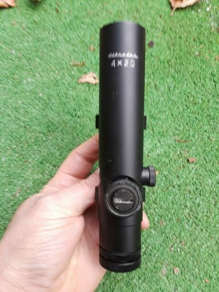 Colt Retro Style 4X20 Ultralux Carry Handle Rifle Hunting Scope .223 5. ...