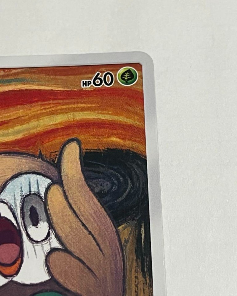 Rowlet 290/SM-P MUNCH The Scream 2018 Pokemon Card Promo Japanese 663 ...