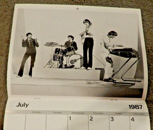 HENRY DILTZ~The Monkees 1987 PHOTO calendar~Davy Jones,Mike Nesmith ...