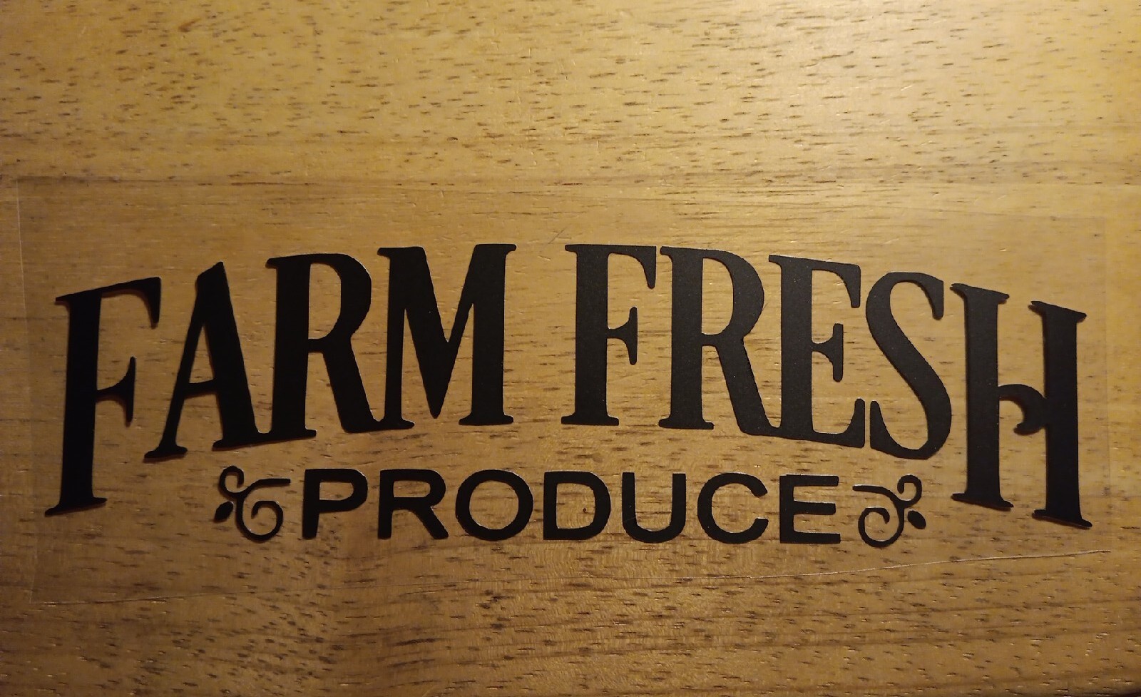 Farm Fresh Produce Decal | eBay