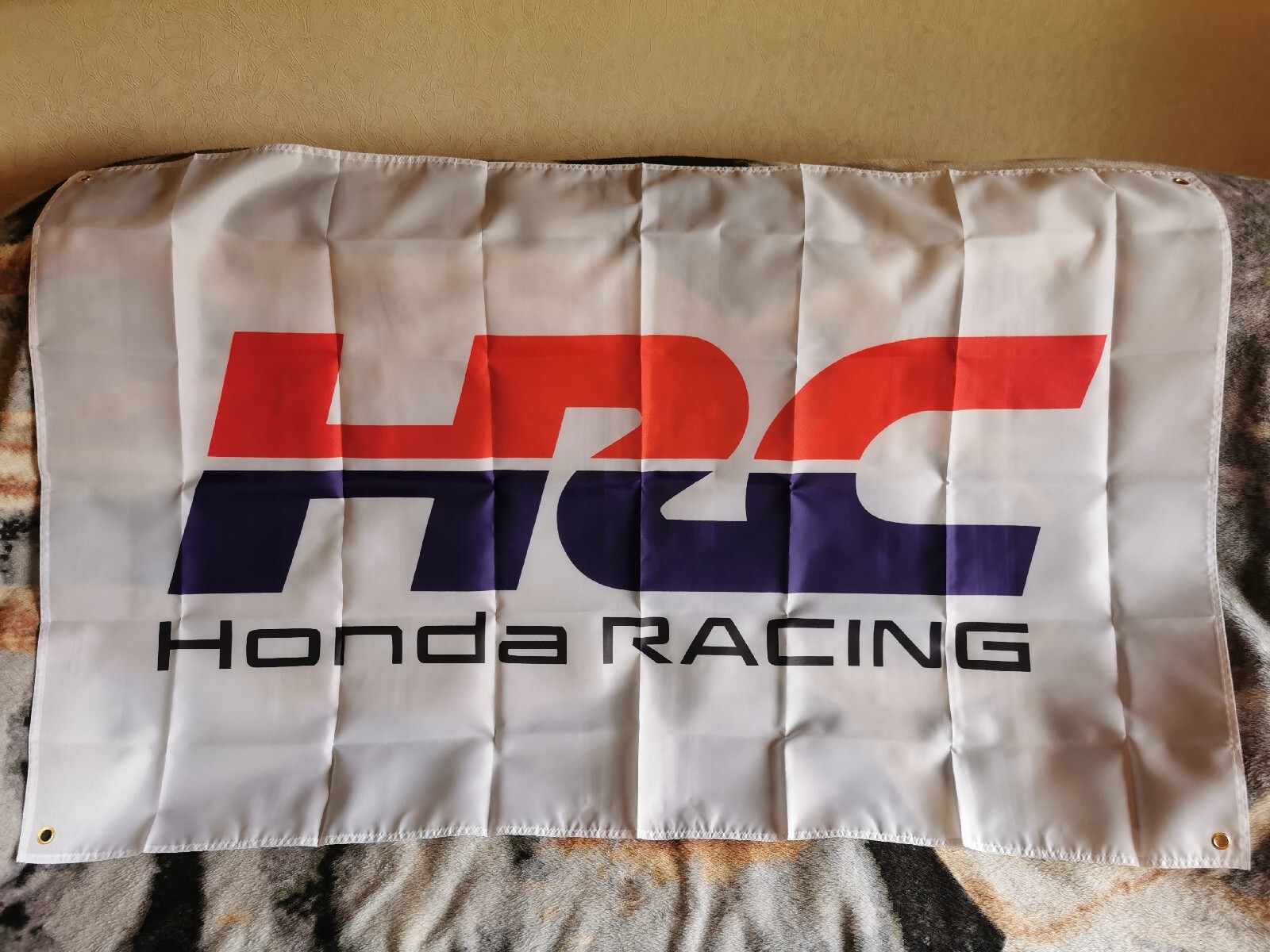 HRC Honda Racing Flag Banner Garage Workshop 5ft x 3ft | eBay