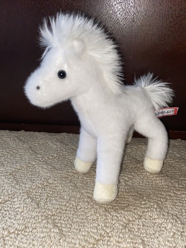 Douglas Toy Small Plush White Horse 2132 EUC | eBay