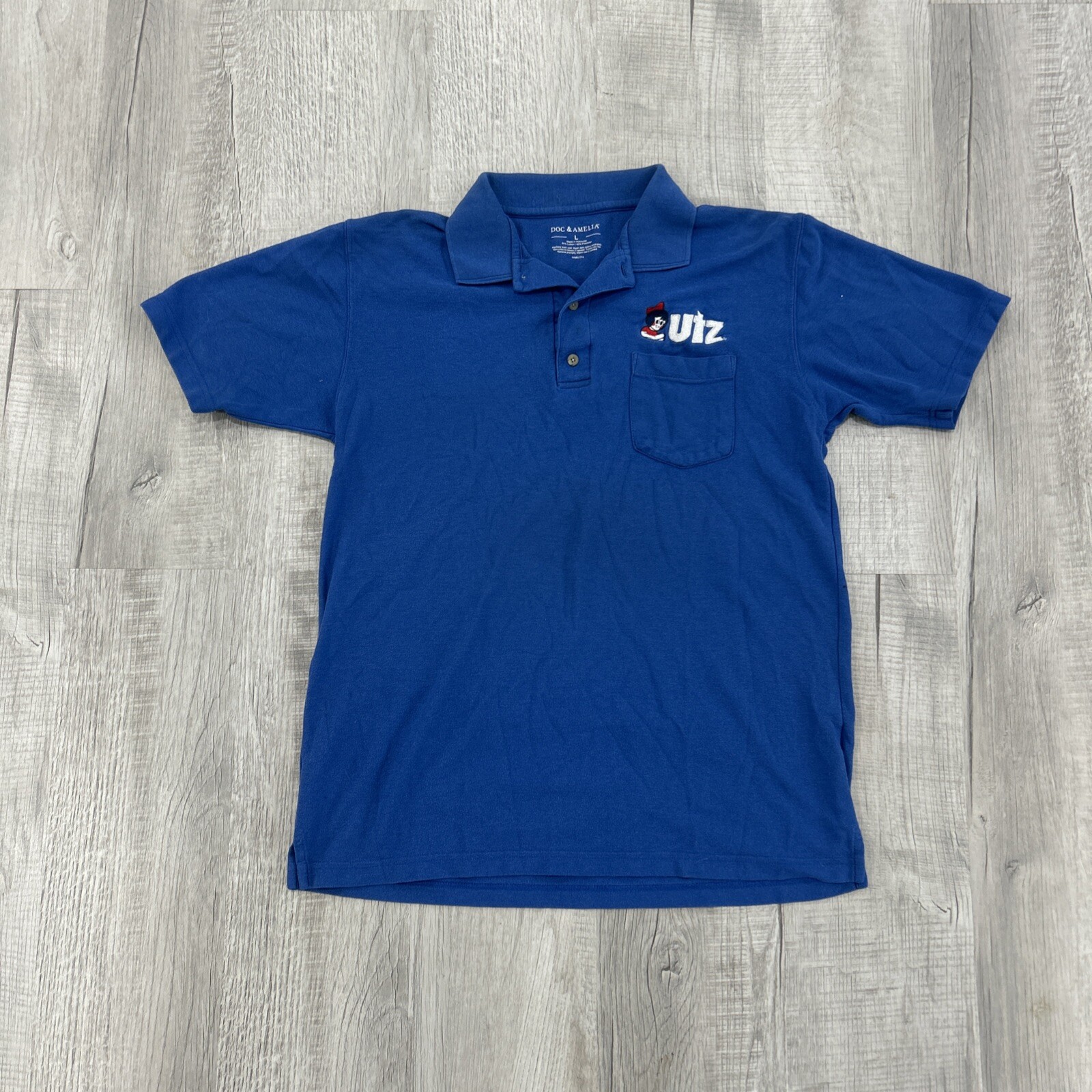UTZ POTATO CHIPS Polo Shirt Uniform Logo Girl Sales W… - Gem