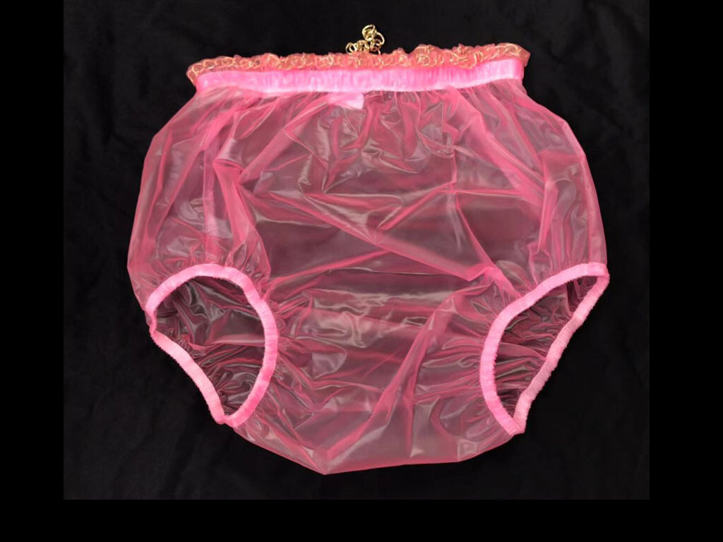 New ADULT Pull-On Locking Plastic Pants Color Glass Clear # P016-5 | eBay