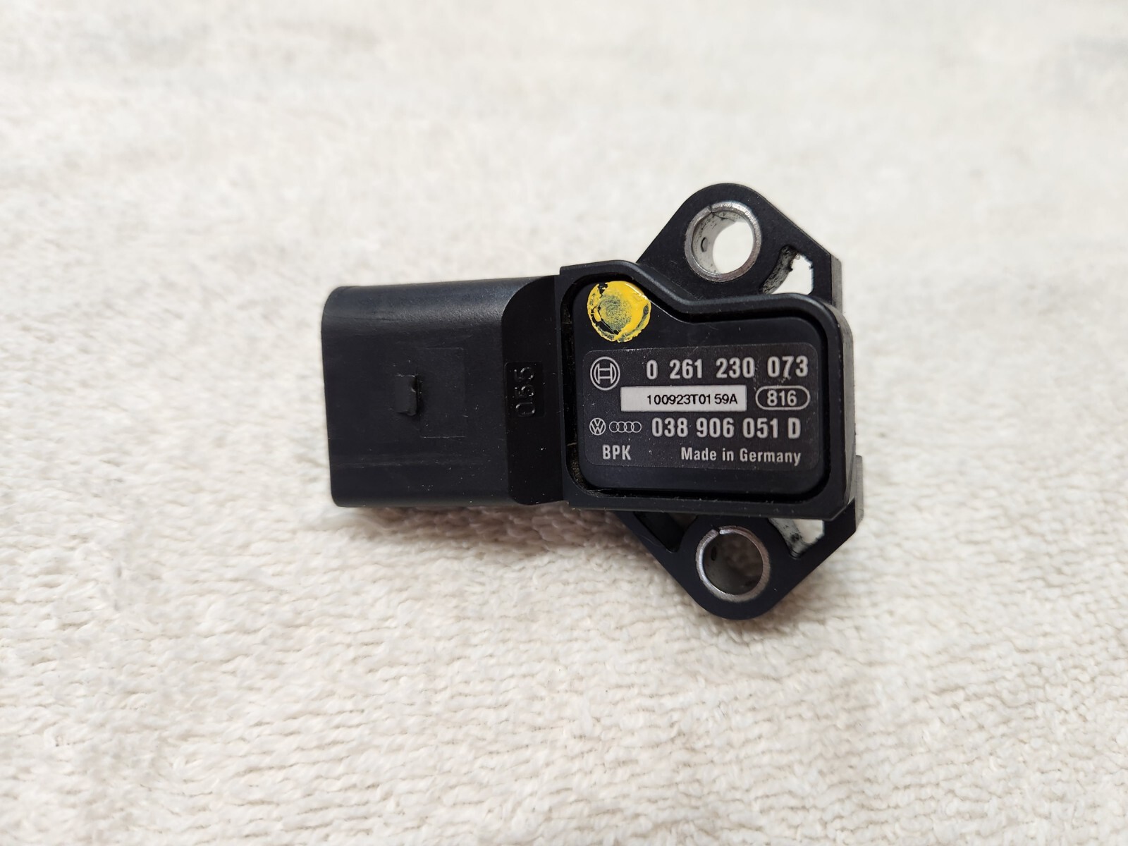 06-18 Volkswagen GTI CC Passat Jetta 2.0T OEM Map Pressure Sensor 038 ...
